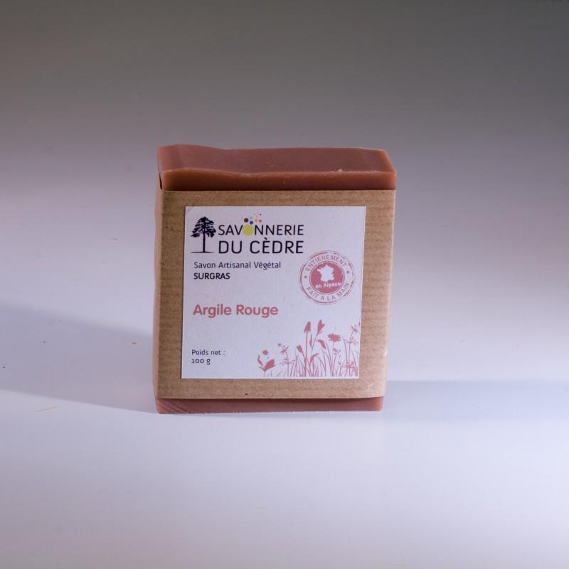 Savon naturel et artisanal argile rouge | Sevellia