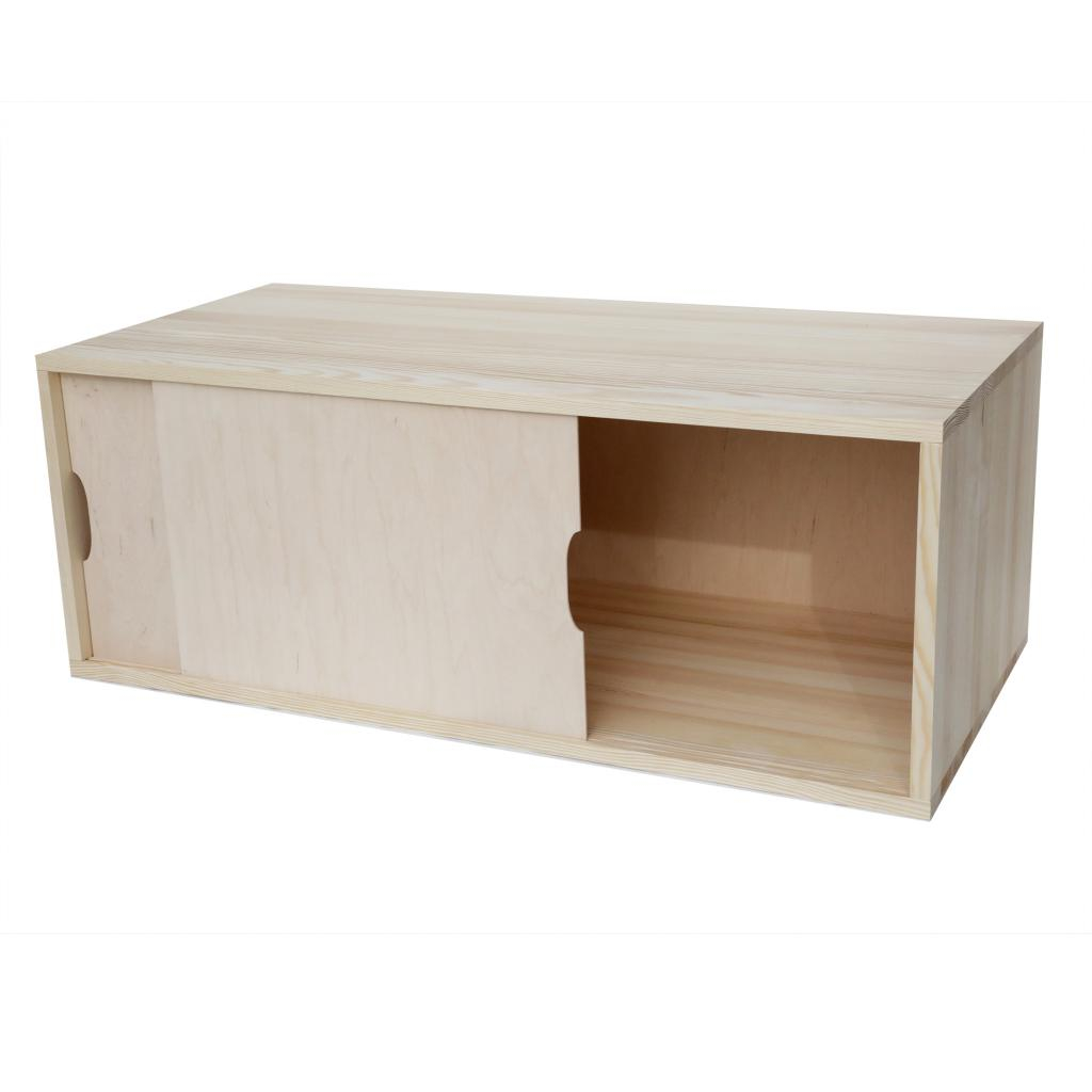 Caisson de rangement en pin massif | Sevellia