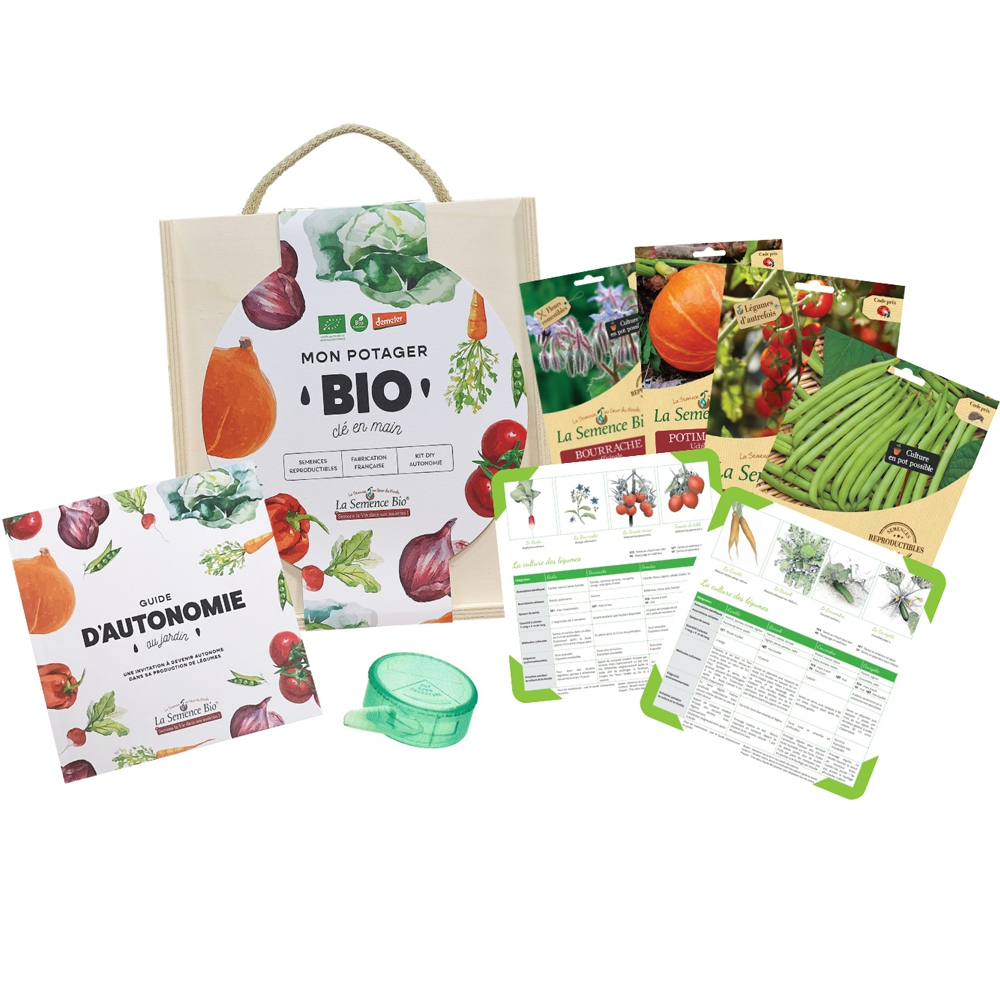 Coffret - Mon Potager Bio clé en main | Sevellia