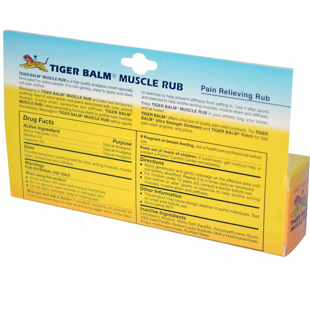 3 Muscle Rub Fast relief pommade - 30 gr - Tiger Balm | Sevellia