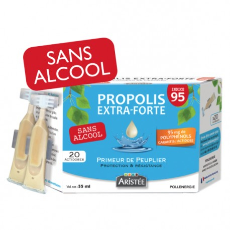 Propolis extra-forte de peuplier sans alcool BIO | Sevellia