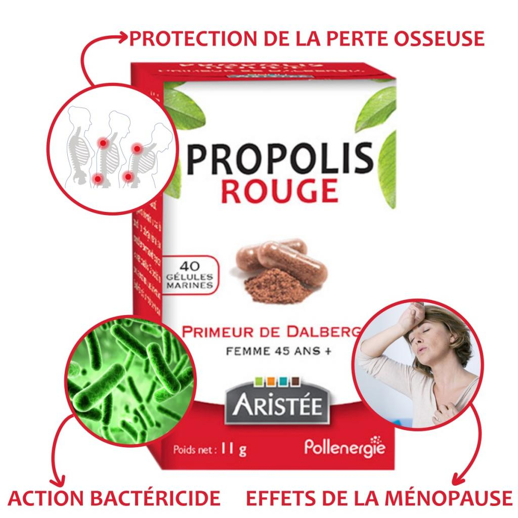 Gélules Propolis rouge de Dalbergia * 40, produit naturel |Sevellia