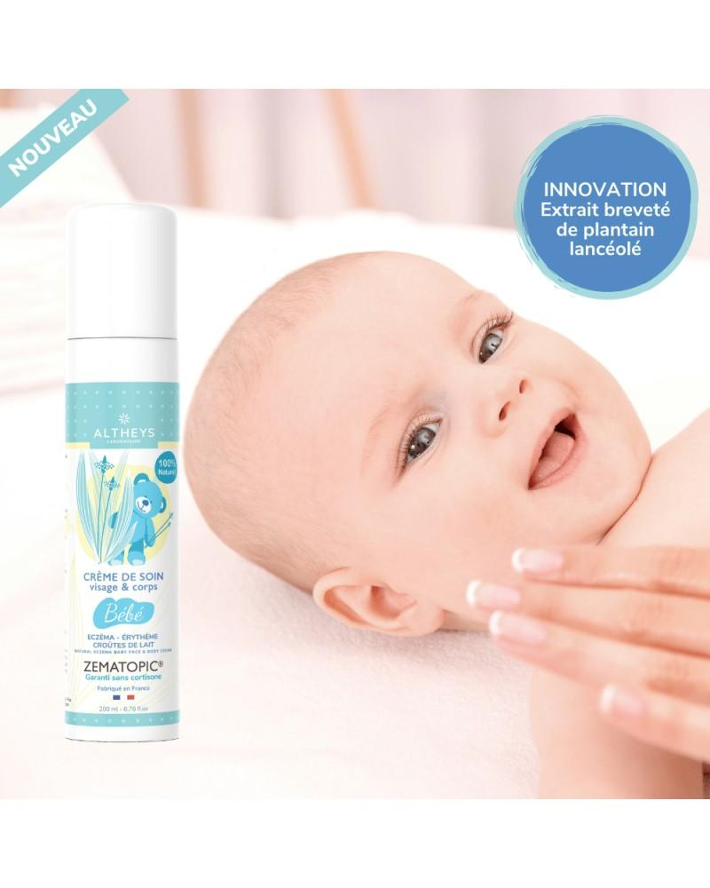 crème bébé, eczéma, psoriasis, croutes de lait, érythème, Zematopic ...