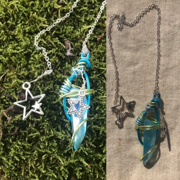 Pendule Aurora Borealis Aurora Quartz | Sevellia