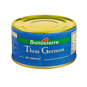 Thon germon au naturel 200g - Bonneterre | Sevellia