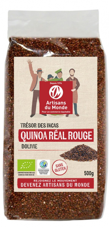 Quinoa rouge ?quitable et bio - 500gr | Sevellia