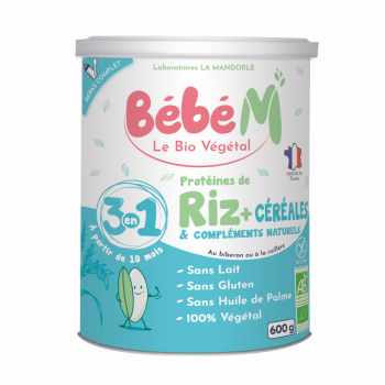BEBE M : 3 en 1 Céréales à Complément Protéinique - 600g | Sevellia