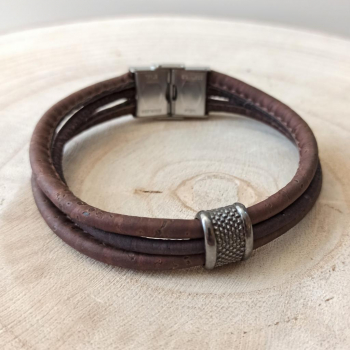 Bracelet en liège Aron - Idée cadeau anniversaire - Fête des pères ...
