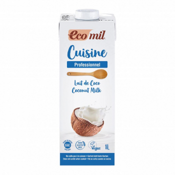 Crème Cuisine Lait de Coco 1L Bio - Ecomil | Sevellia