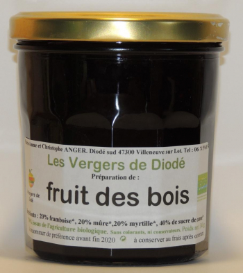 préparation de fruit des bois | Sevellia