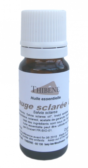 Huile Essentielle De Sauge Sclarée Bio 10 ml | Sevellia