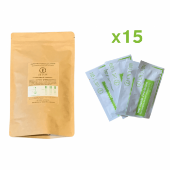 Tests d'ovulation - Auto-tests urinaires - Sachet de 15 tests | Sevellia